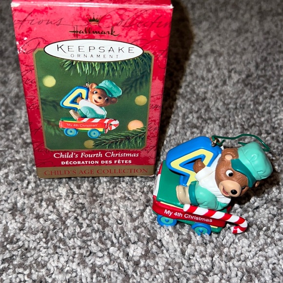Hallmark | Holiday | Hallmark Ornament Fourth Christmas 20 Train | Poshmark